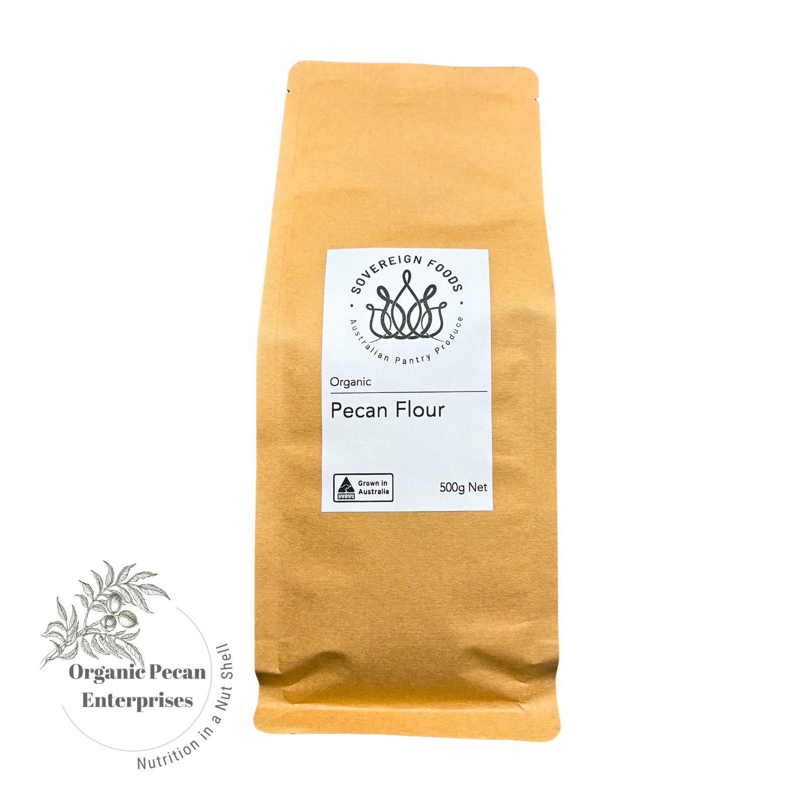Organic Pecan Flour 500g | Australian | Organic Pecan Enterprises