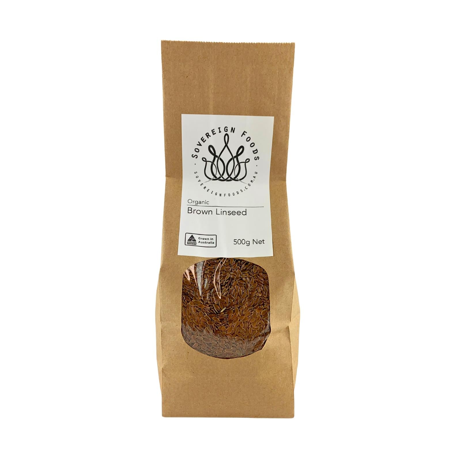 Organic Brown Linseed 500g | Organic Flaxseeds