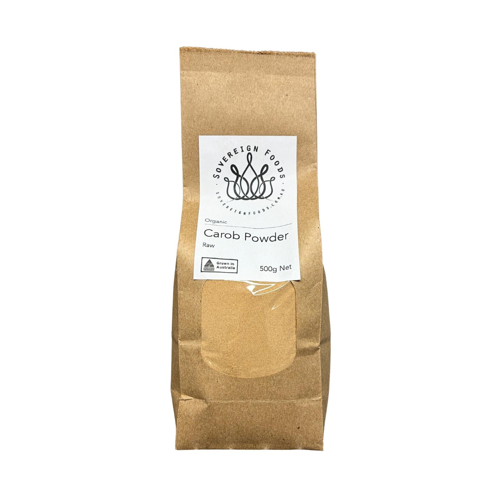Carob Powder Raw Organic 500g