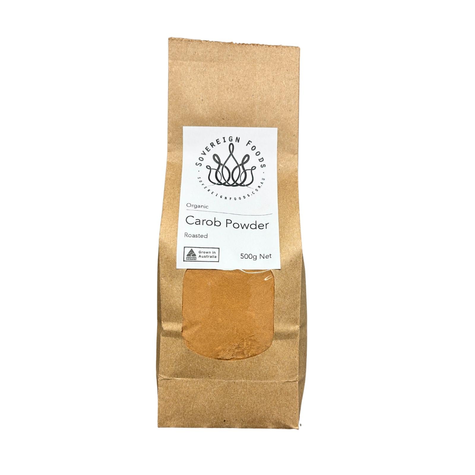 Australian Grown Organic Roasted Carob Powder
