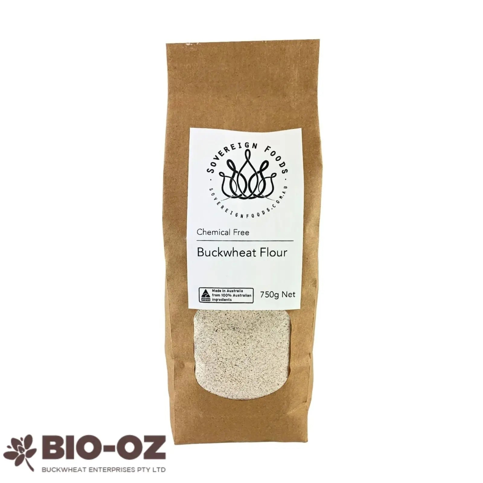 Buckwheat Flour 750g | Australian Grown | Chemical Free